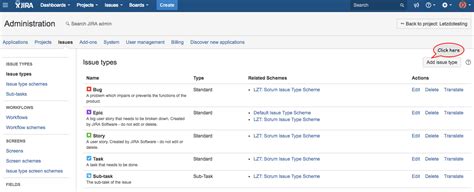 how to create an issue type in jira strive harder agile project