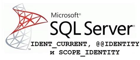 Системные функции ident current identity и scope identity в