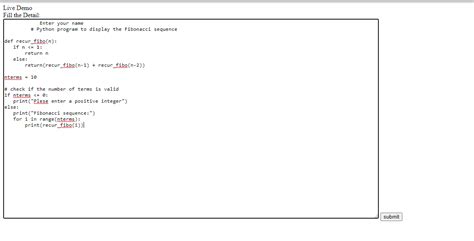 entering python code in textarea using sendkey but not working any