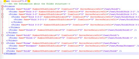sharepoint export your folder structure to xml using powershell
