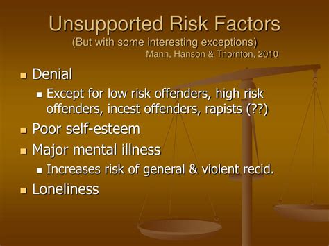 Ppt Sex Offender Risk Assessment Powerpoint Presentation Free