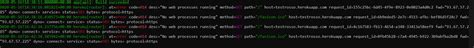 python heroku applicatio error heroku logs tail stack overflow