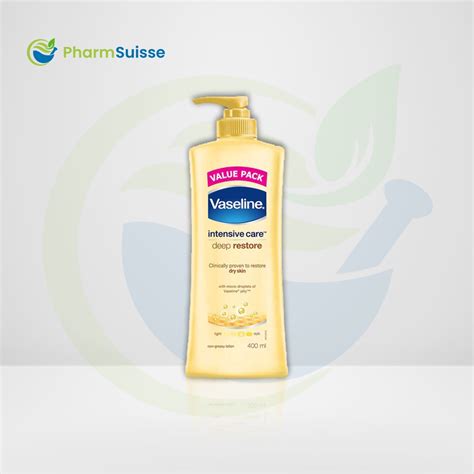 Vaseline Intensive Care Body Lotion Deep Restore 400ml Shopee Malaysia