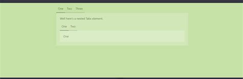 react tabs component example with source code onaircode