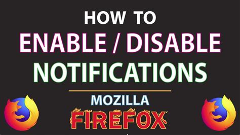How To Enable And Disable Firefox Notifications Citizenside