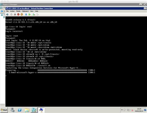 how to install centos 6 on microsoft hyper v virtualization andrew