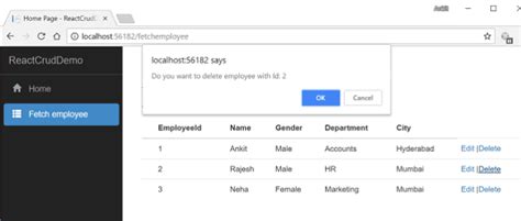 asp net core crud with react js and entity framework ankit