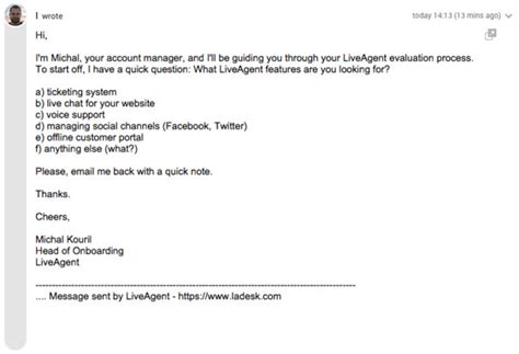 How To End An Email Tips Templates Liveagent