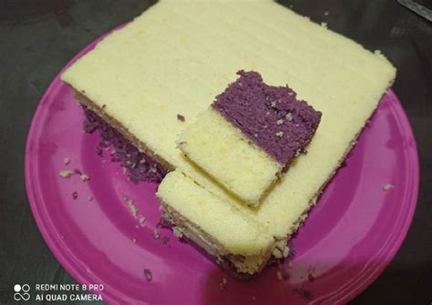 Resep Bolu Lapis Taro Kukus Lezat Dapurkoe