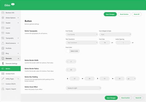 elements button ekko knowledge base