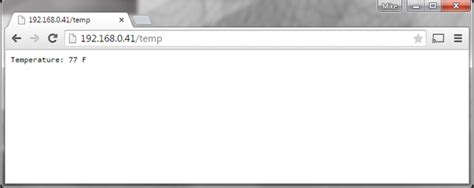 using the webserver esp8266 temperature humidity
