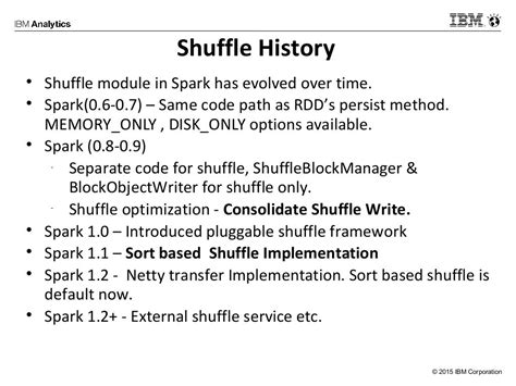 shuffle history apache spark spark resilience