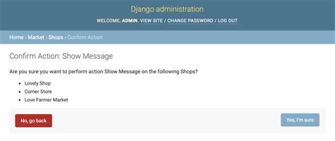 django admin confirm · pypi