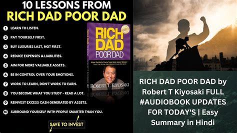 Rich Dad Poor Dad By Robert T Kiyosaki Full Audiobook Updates For