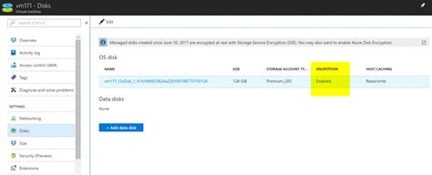 using azure key vault to achieve data at rest in microsoft azure