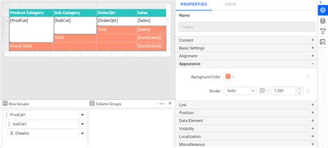 apply alternating row colors to ssrs tablix bold reports