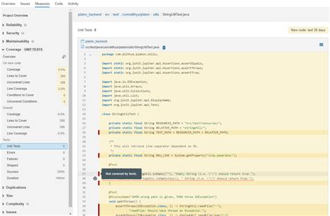 java setting up properly sonarqube s for code coverage stack overflow