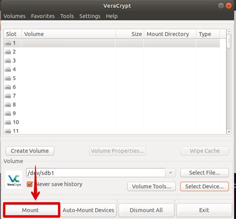 how to encrypt linux partitions with veracrypt on ubuntu