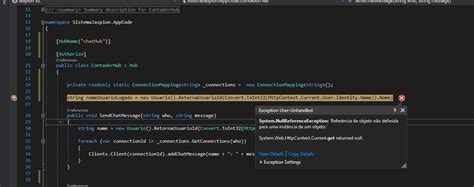signal processing system web context current get returned null