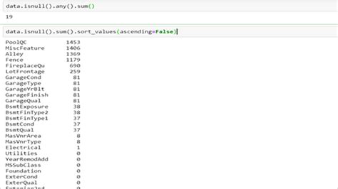 how to deal with missing values in your dataset