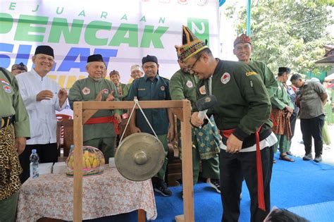 Pj Wali Kota Bekasi Buka Kejuaraan Pencak Silat Lestarikan Budaya Asli