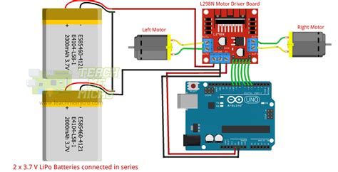 how to use l298n motor driver microcontroller tutorials
