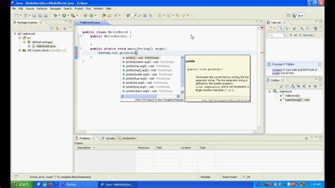 intro to java programming ep1 hello world youtube