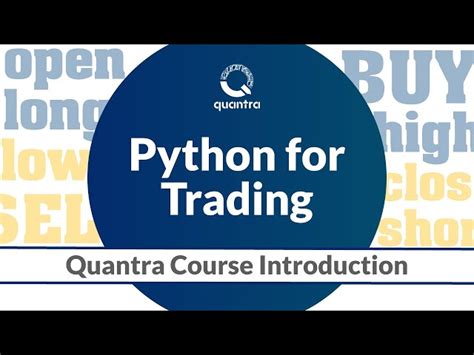 python for trading course