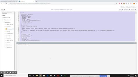 download python notebook vocareum submissions youtube