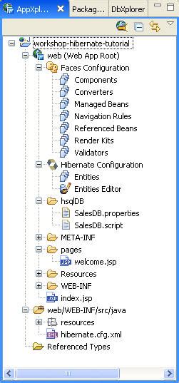 hibernate tutorial create a new hibernate web application project