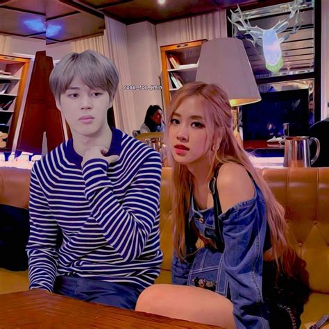 Rose And Jimin Rosé X Jimin Bts Hc Gate