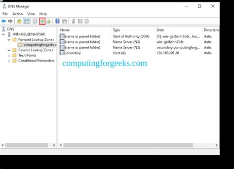 Configure Windows Server 2022 As Secondary Dns Server Computingforgeeks