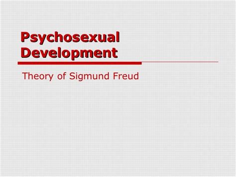 Psychosexual Stages Of Development By Freud Peakd
