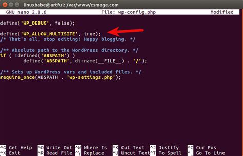 how to set up wordpress multisite with apache web server