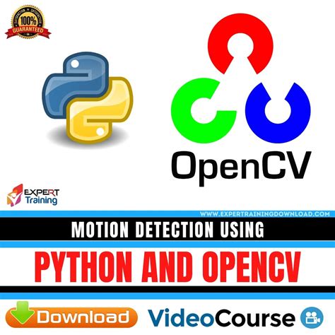 motion detection using python and opencv expert training
