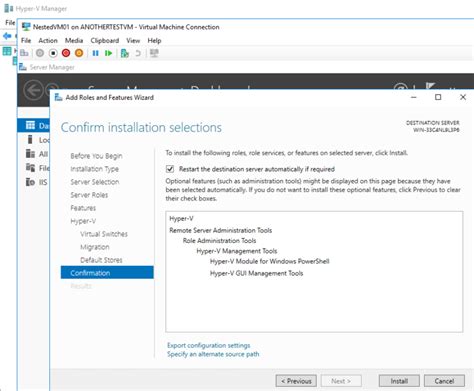 microsoft azure nested virtualization vm in nested vm in