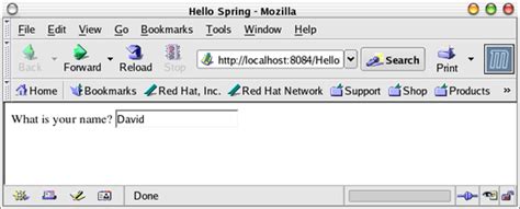 creating a simple spring mvc web app with netbeans 5 0 develop in java