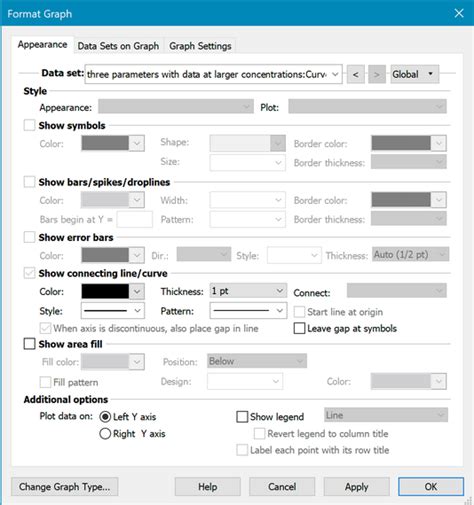 Graphpad Prism 10 User Guide Format Graph Xy