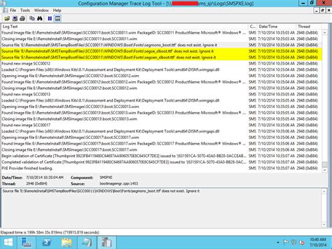 azure technical blog sccm 2012 r2 pxe boot the details below show the