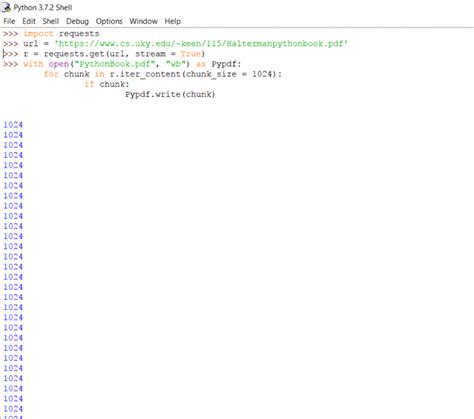 downloading files using python simple examples like geeks