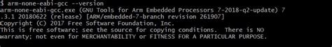 arm none eabi gcc error createprocess no such file or directory