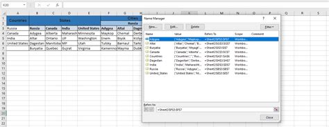 excel multidependent dropdown with multiselect stack overflow
