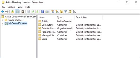 configure domain controller and active directory for sql