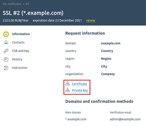 Ispmanager 6 Lite Pro Host Documentation Install An Ssl Certificate