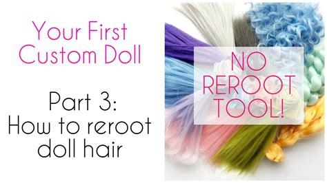 How To Reroot Doll Hair For Beginners Atelier Yuwa Ciao Jp