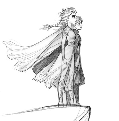 How To Draw Characters From Frozen