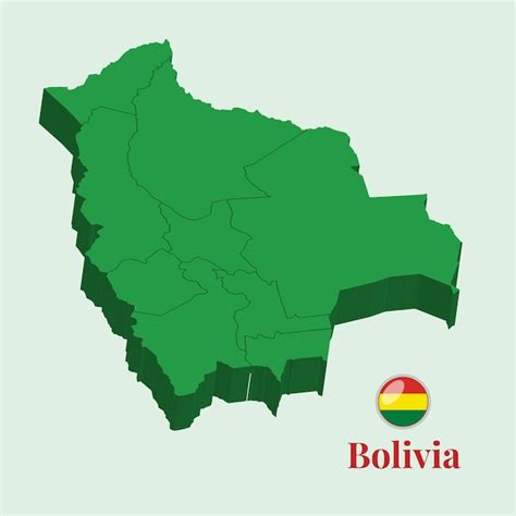 Mapa 3d De Bolivia Ilustración Vectorial Fotos De Archivo Diseños
