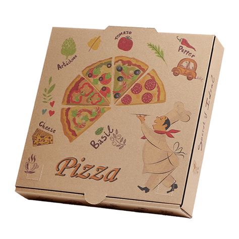 High Quality Custom Logo Corrugated Carton Fast Food Packaging Recycled