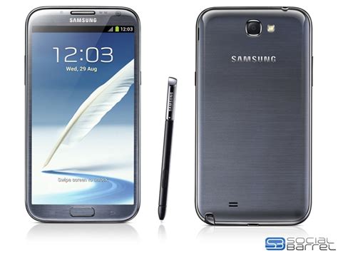 Samsung Galaxy Note Ii Debuts [official Specs Sheet Photos] Life Better