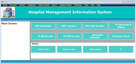 hospital management system in c desktop application with source code